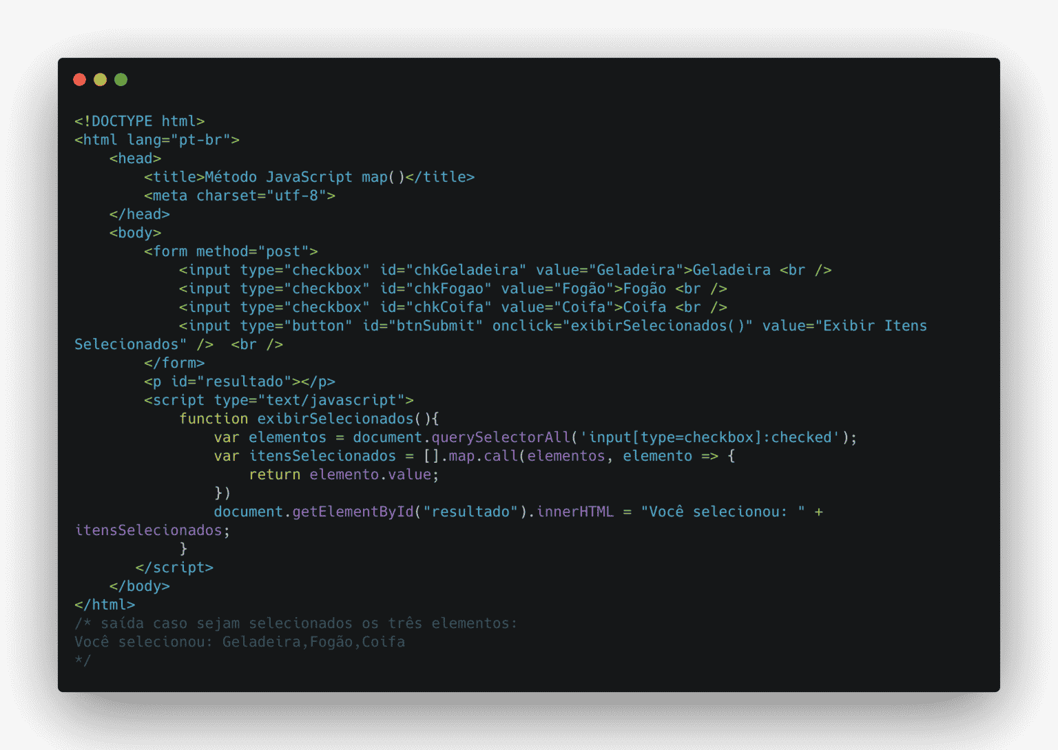 Javascript Map(): como mapear elementos de um array? - Blog da Trybe