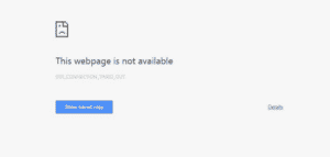 O que causa o erro ERR_TIMED_OUT e como resolver? – Insights para te ...